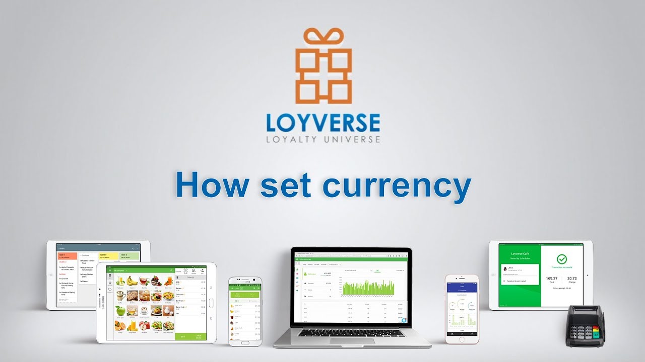 How to Set the Currency - Loyverse POS - YouTube
