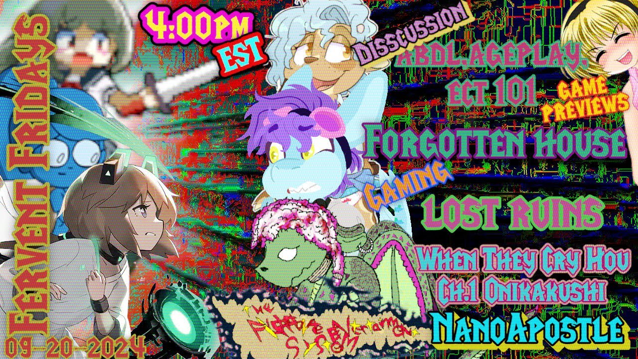 Fervent Fridays | discussion: abdl,ageplay,ect 101 | demo+Lost ruins ...