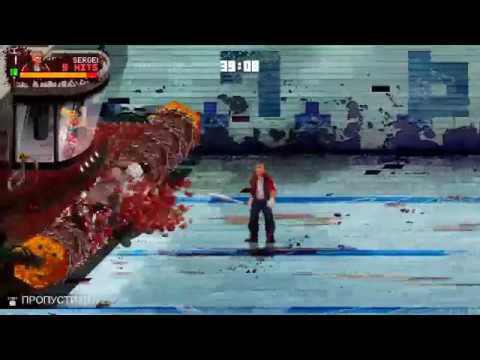 Mother Russia Bleeds - pool boss fight hardcore difficulty (1.26 sec. try)