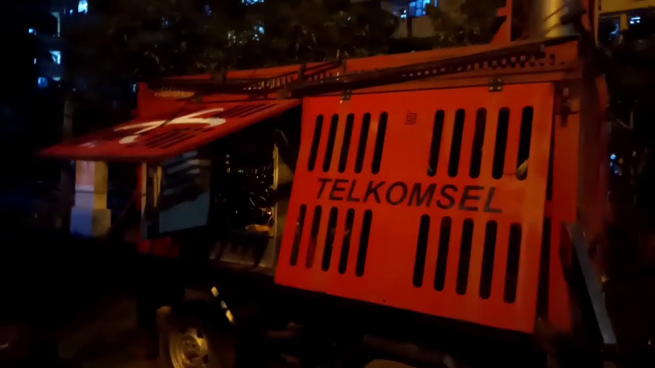 INILAH PENAMPAKAN TOWER/BTS PERTABLE(COMBAT) YANG BISA DI PINDAH PINDAH ...