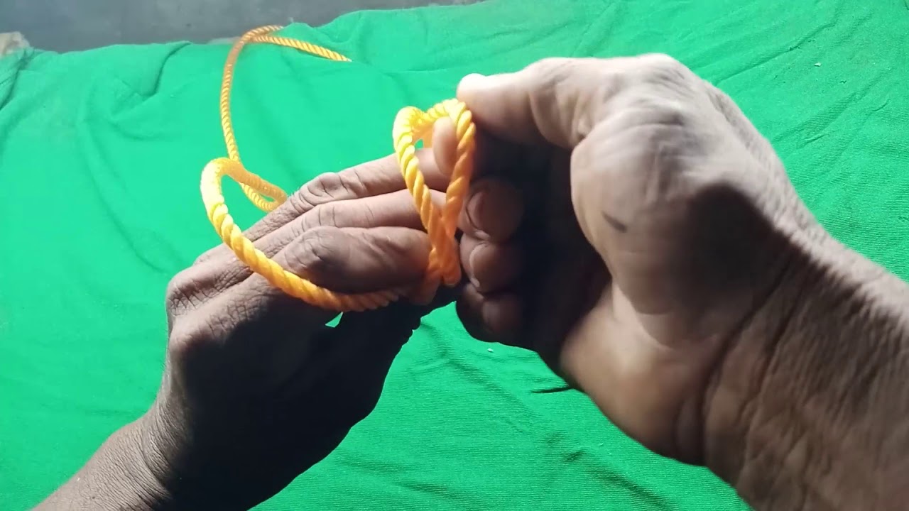 How to make WOGGLE KNOT - YouTube