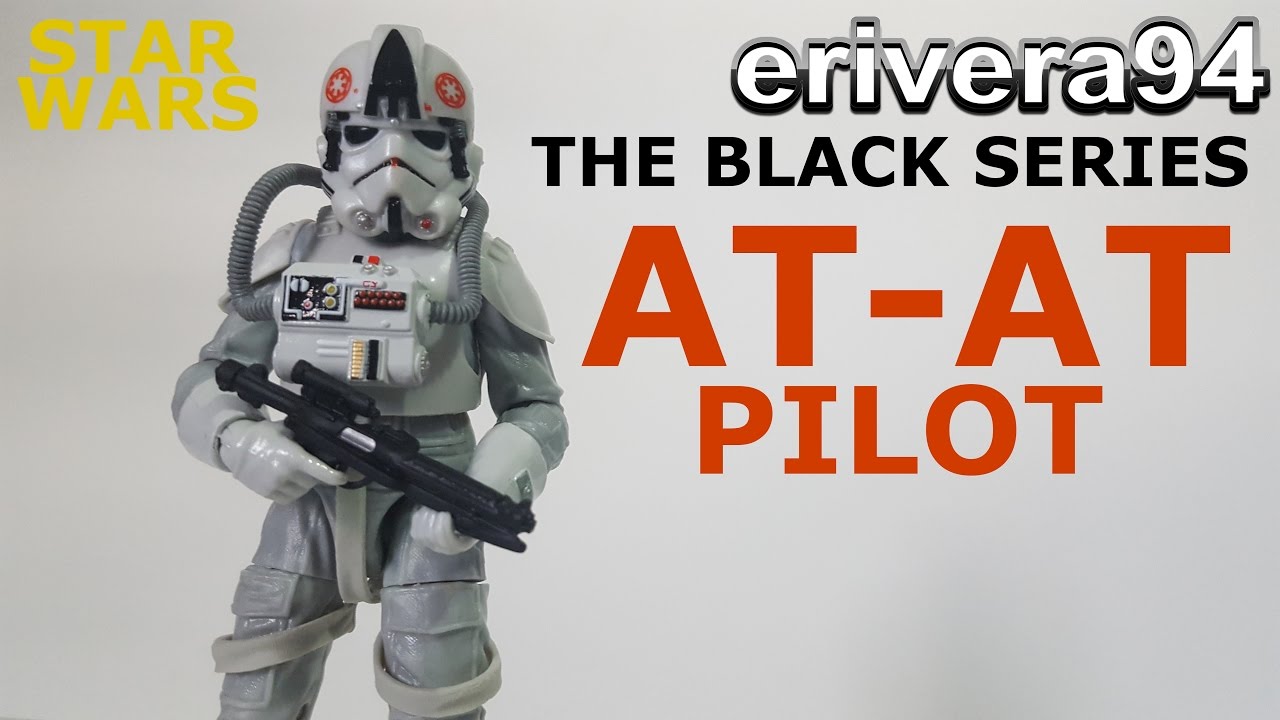 Star Wars Black Series AT-AT Pilot Action Figure Review Empire Strikes ...