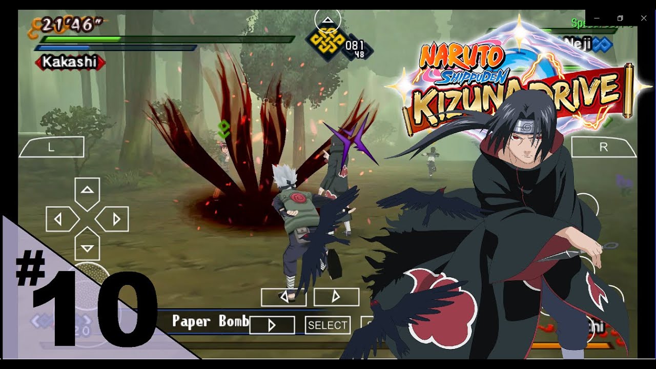 Naruto Shippuden : Kizuna Drive | Scenario Mission | Chapter 10 (PSP ...