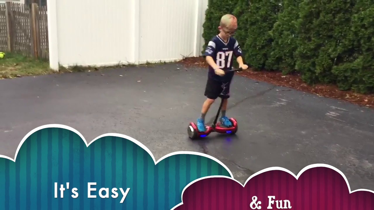 HoverHandle the Hover board Handle Steering System - YouTube