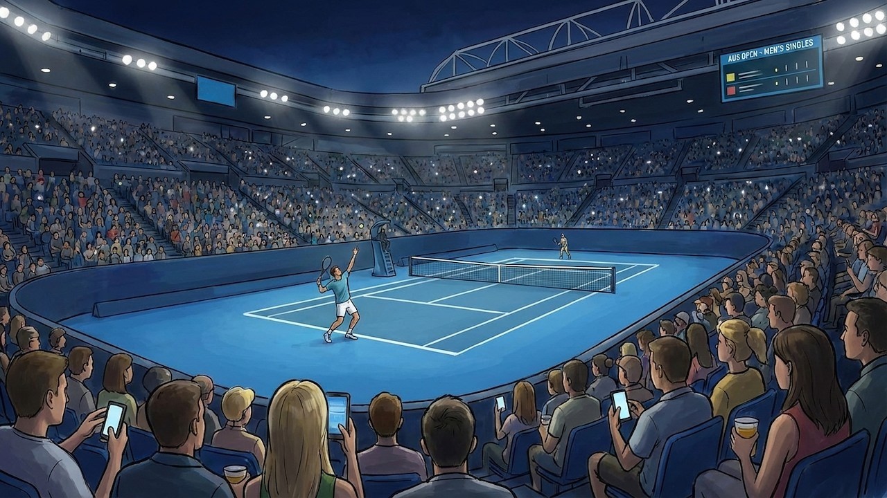 Tennis Elbow 4 w/mods (v1.0): Wall • Alcaraz vs Djokovic (Australian ...