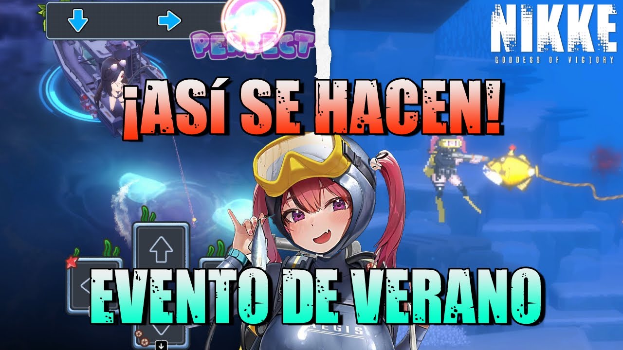 ⚠️ CÓMO HACER la Collab NIKKE x Dave the Diver, y EVENTO de PEZCA y ...