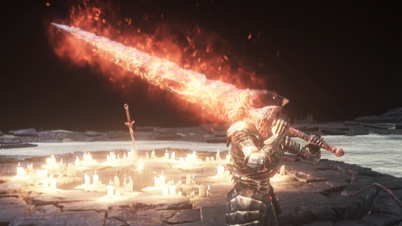 DARK SOULS 3 - PvP ESPADA GRANDE DE LORIAN [LORIAN GREATSWORD] - YouTube