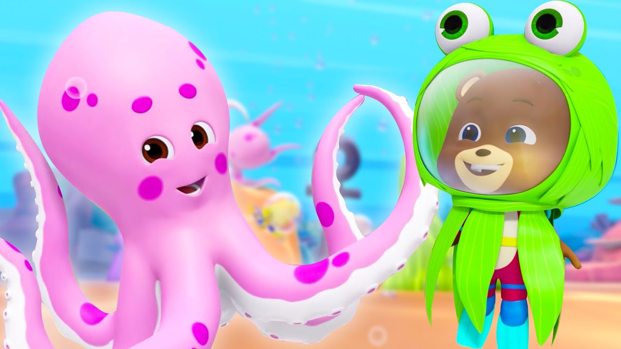 Under The Sea & More Animated Cartoon Video for Children - YouTube