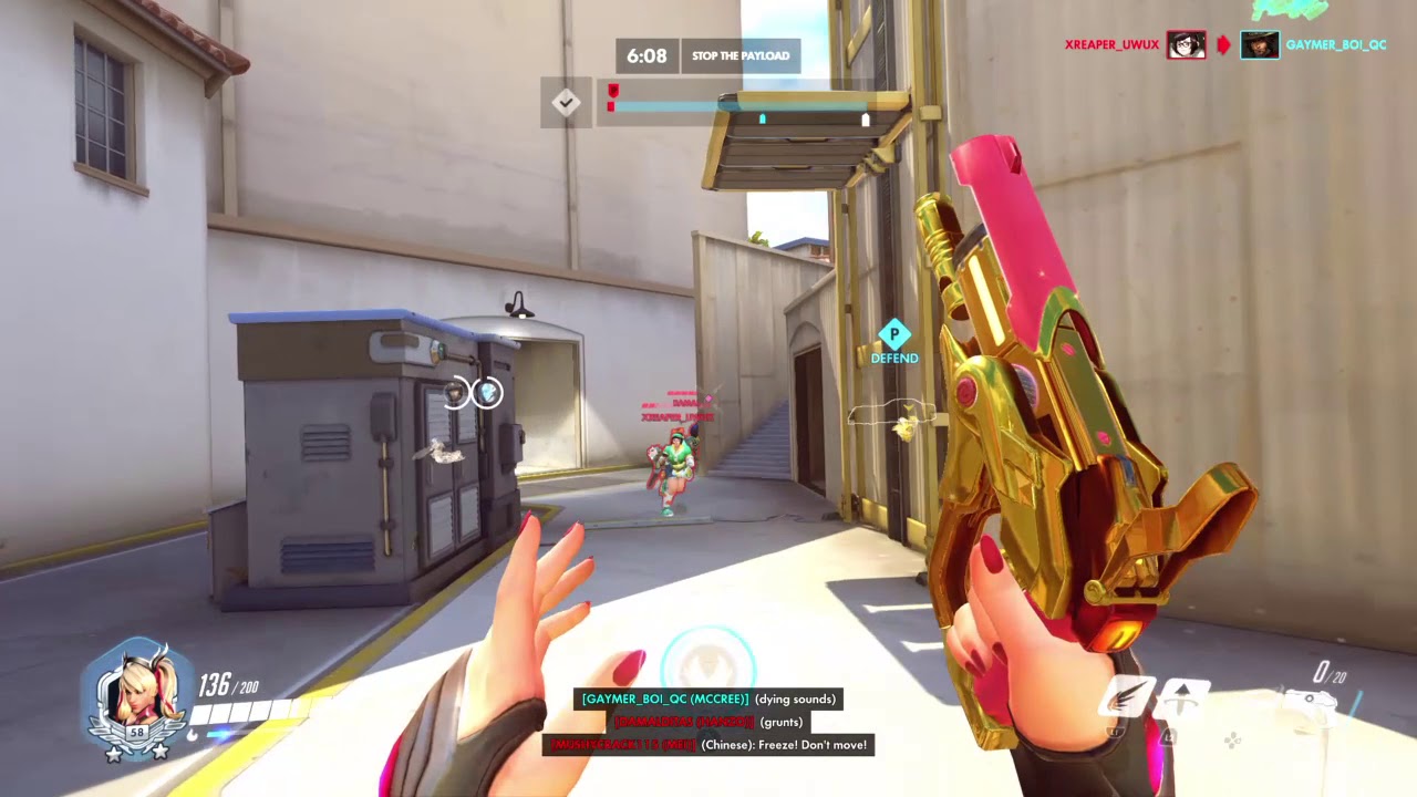 Overwatch: Mercy vs Mei - YouTube