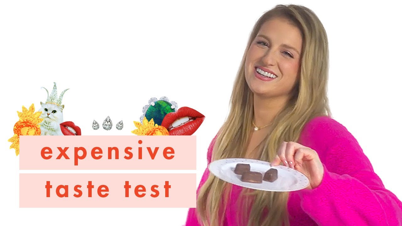 Meghan Trainor LOVES Cheap Target Lotion And $7 Wine | Expensive Taste ...