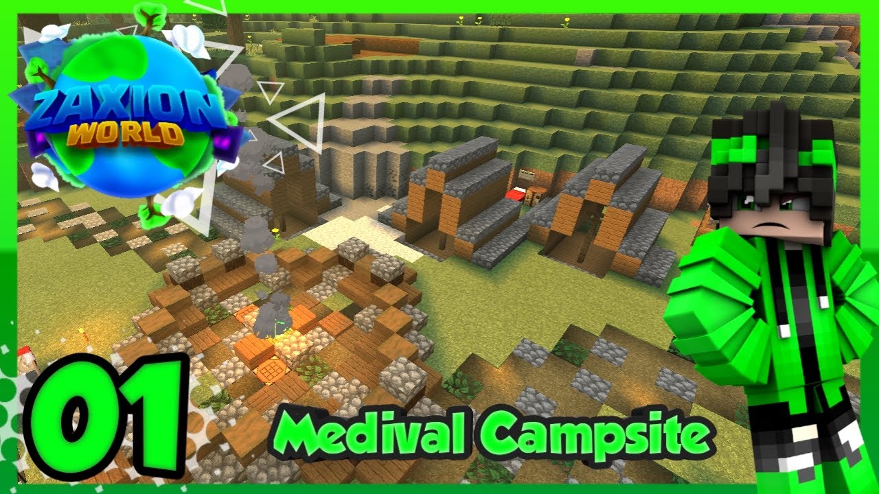 Zaxion World S1#01 Perkemahan Medival - YouTube