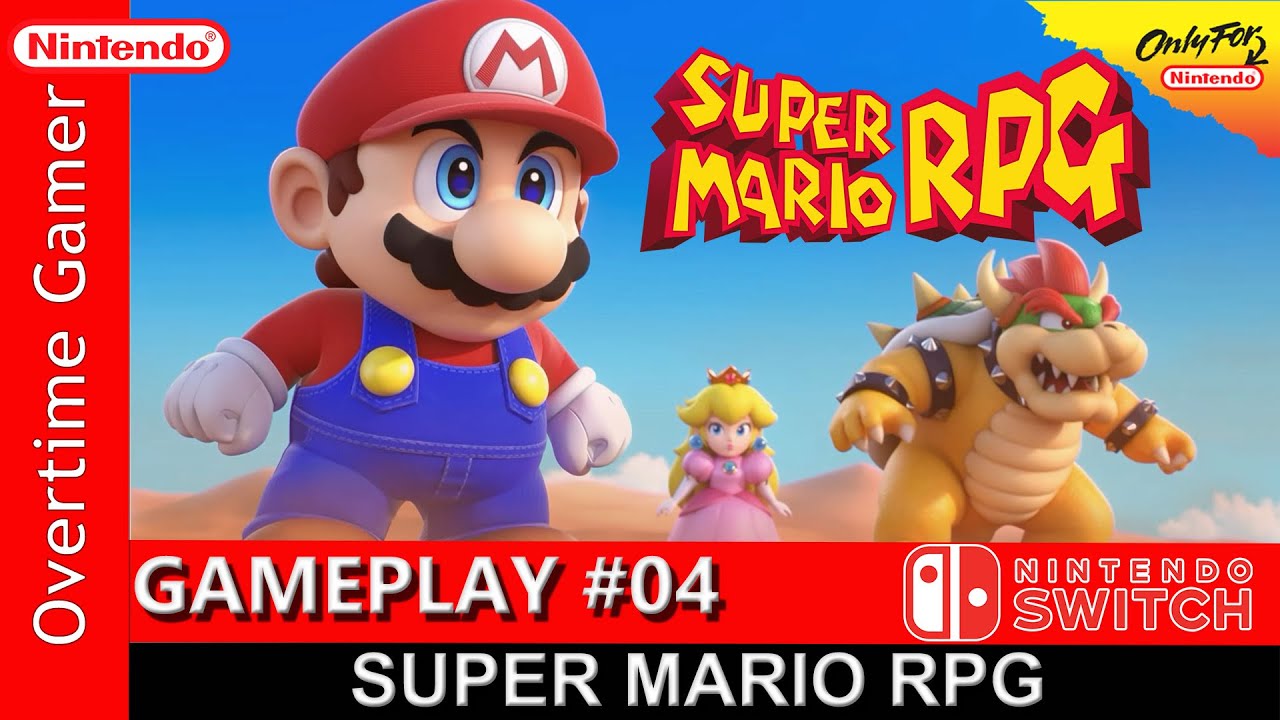 Super Mario RPG Gameplay Walkthrough Part 4 - YouTube