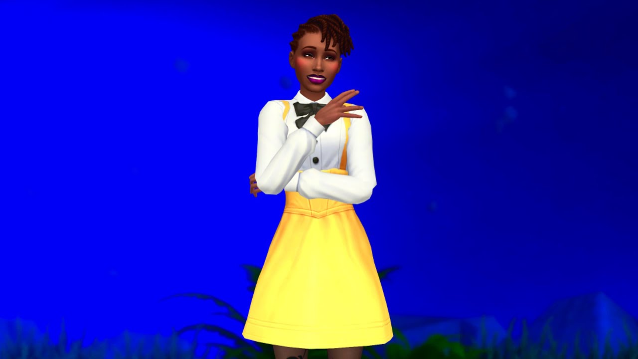 The Sims 4 - Create A Sim - Grace Anansi - YouTube