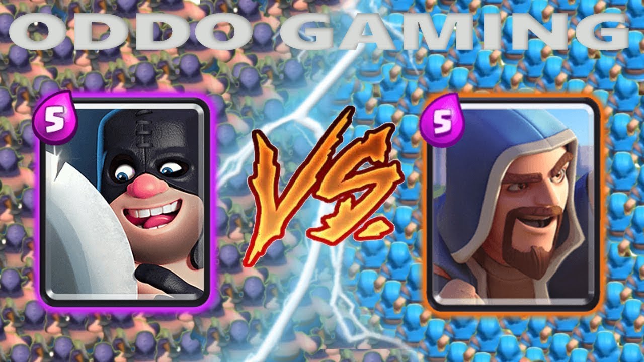 EXECUTIONER VS WIZARD - CLASH ROYALE BATTLE #47 - YouTube