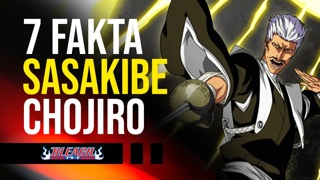 7 Fakta Chojiro Sasakibe Bleach, Wakil Kapten Yamamoto - YouTube