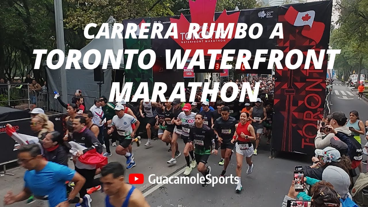 CARRERA RUMBO A TORONTO WATERFRONT MARATHON 2024 - YouTube