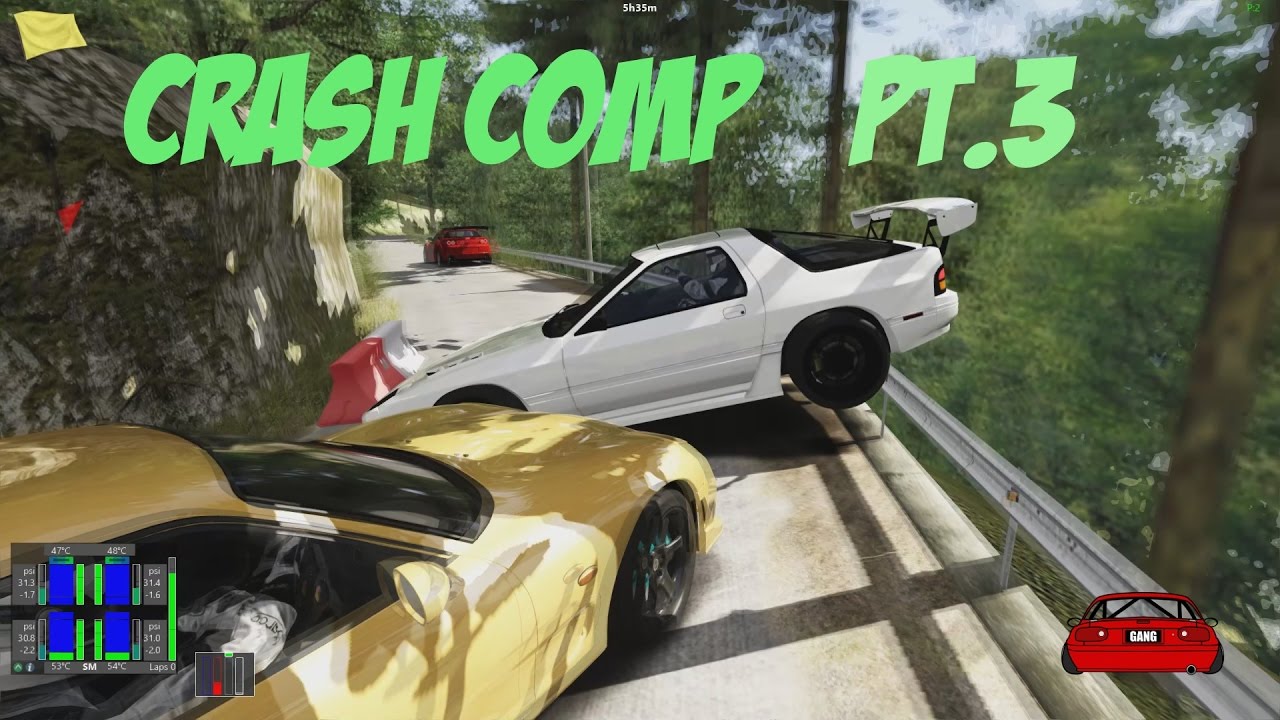 Assetto Corsa Touge: Crashes & Highlights Pt.3 - YouTube