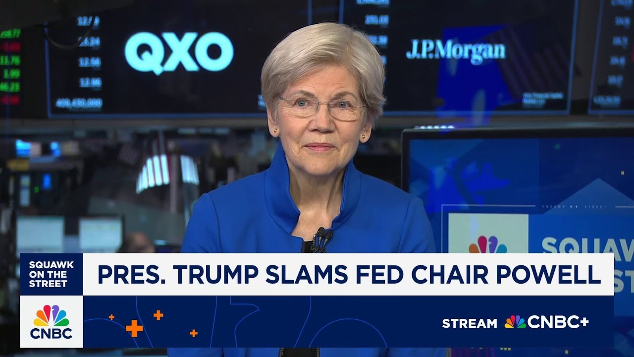 Watch CNBC's full interview with Senator Elizabeth Warren - YouTube