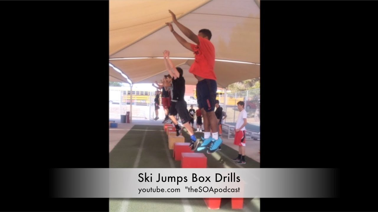 Ski Jumps Box Drills - YouTube