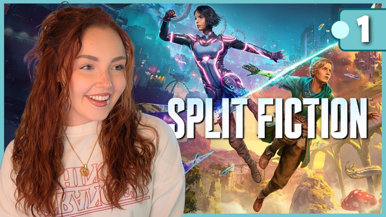 SPLIT FICTION! Part 1 - Full Playthrough | SquiddySyddy - YouTube