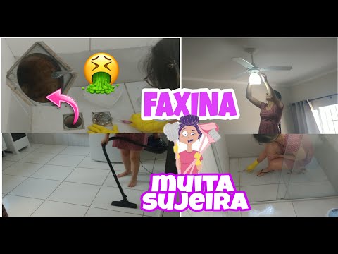 FAXINA NA SALA, COZINHA & BANHEIRO| Clean with me| Paty Prática