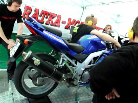 Suzuki SV650 SV 650 dyno test Mr0zd - YouTube