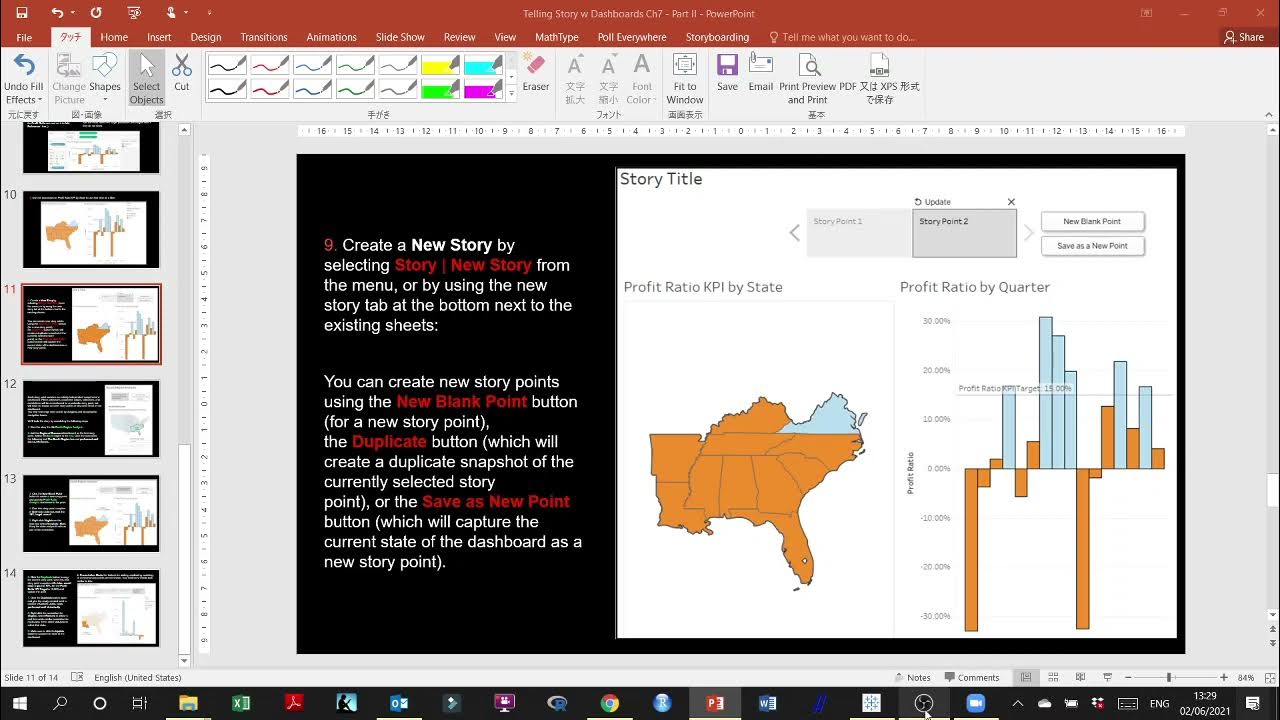 Example of Tableau Story - YouTube