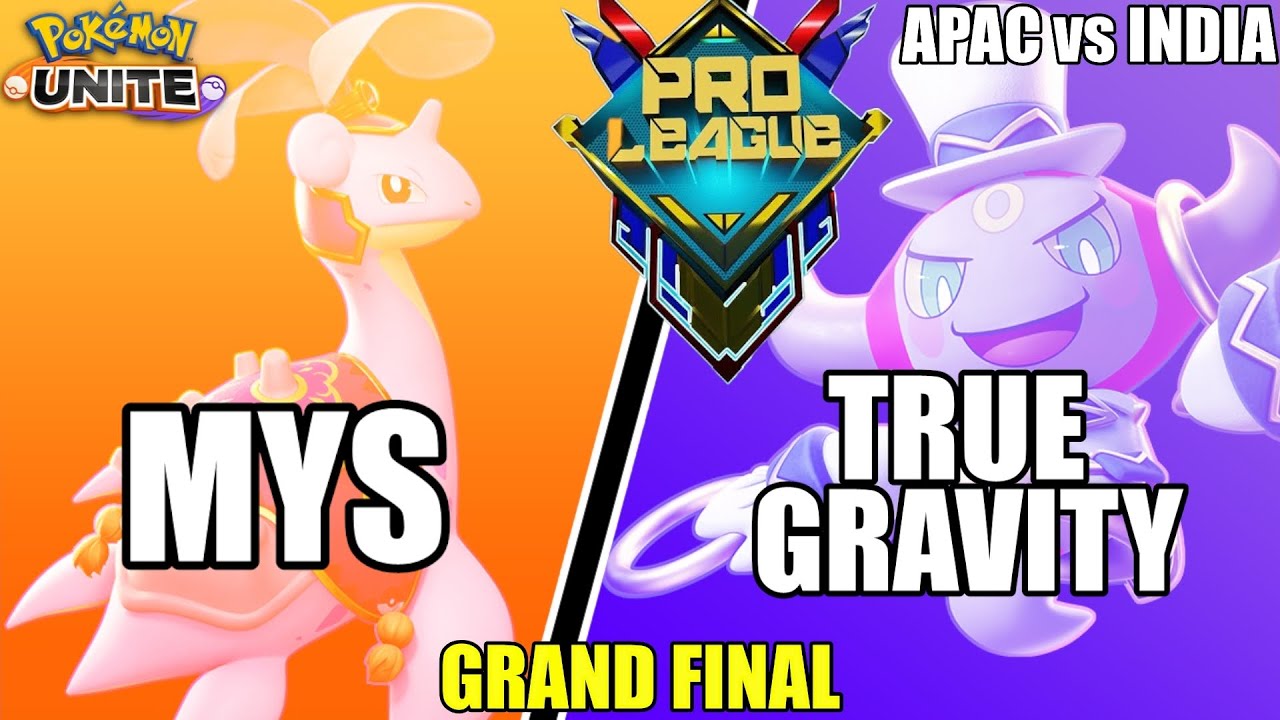 MYS vs True Gravity - GRAND FINAL Pro League S4 | Pokemon Unite - YouTube