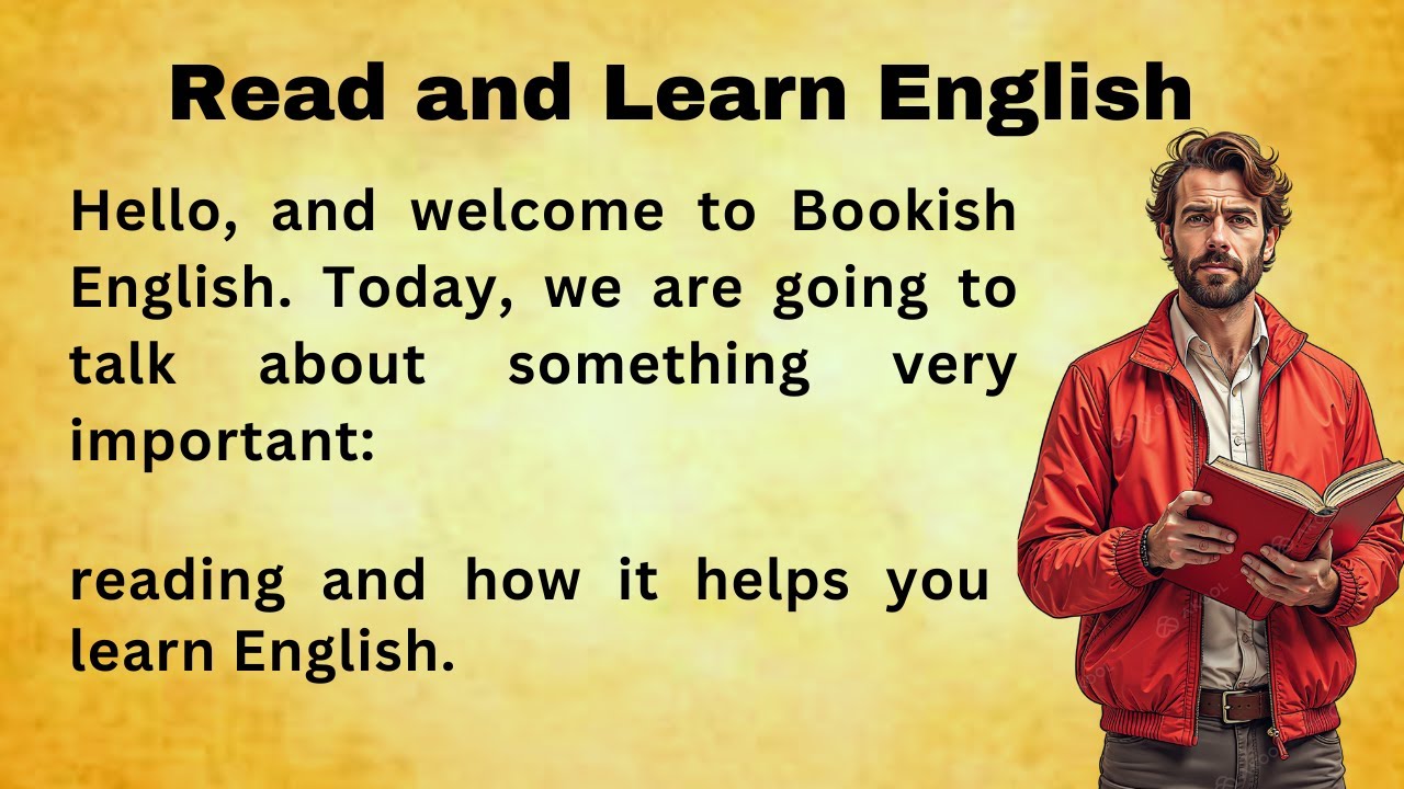 Read and Learn English || English Speaking Practice || Bookish English ...