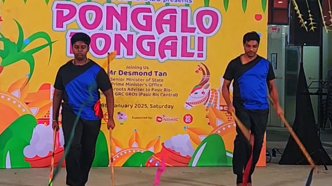 2025-Pongal Vizha at Pasir Ris CC-Double Sticks - YouTube