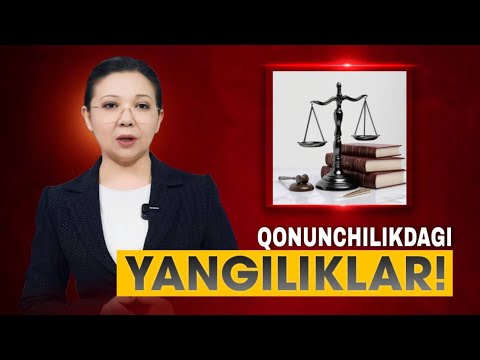 Qonunchilikdagi yangiliklar (haftalik, 26–dekabr , 2025-yil) | ADLIYA TV