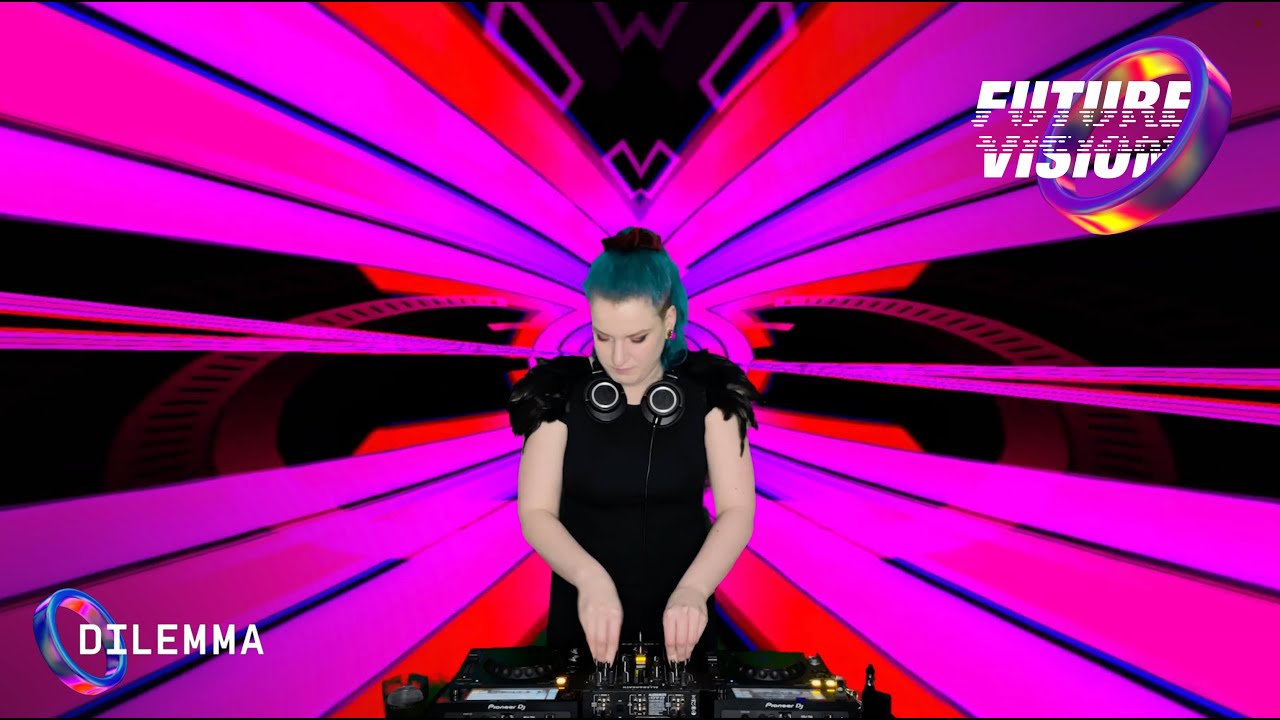 Dilemma DJ Set - Visuals by Nick Savy (UKF On Air: Future Vision) - YouTube