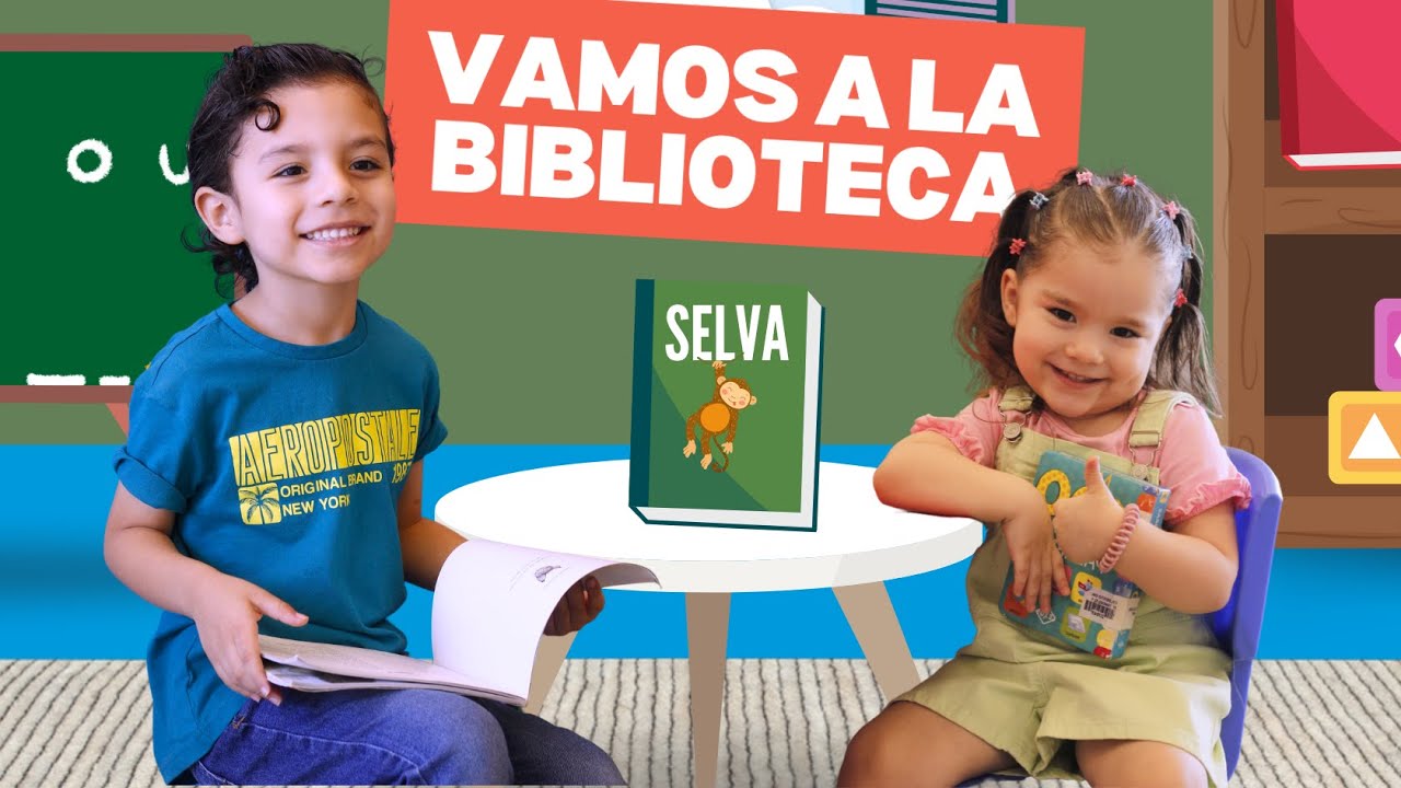 GARO KIDS VLOG 1 | VAMOS A LA BIBLIOTECA - YouTube