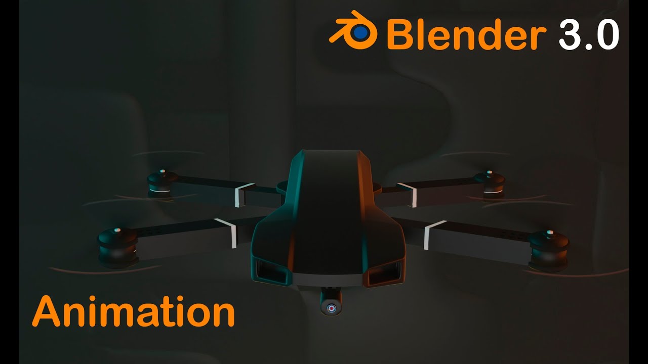 Drone animation | Modeling | Blender 3.0 - YouTube