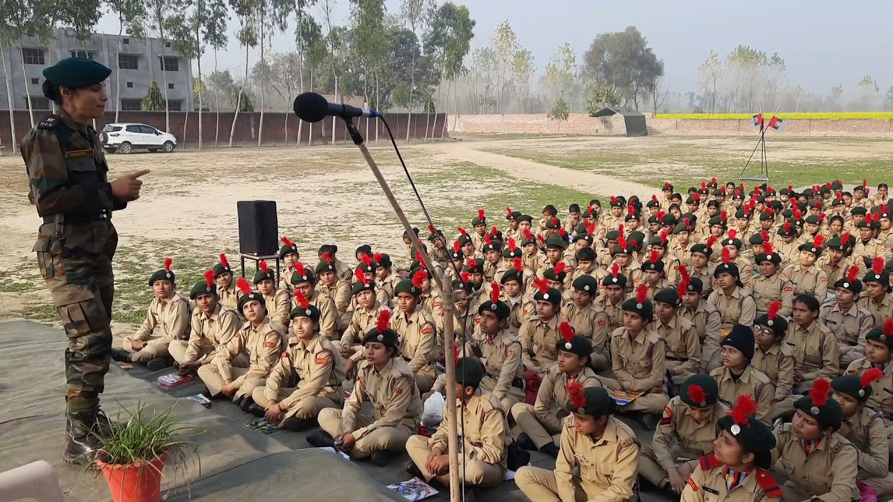 NCC Girls Motivational Lecture || Be Inspiring! - YouTube