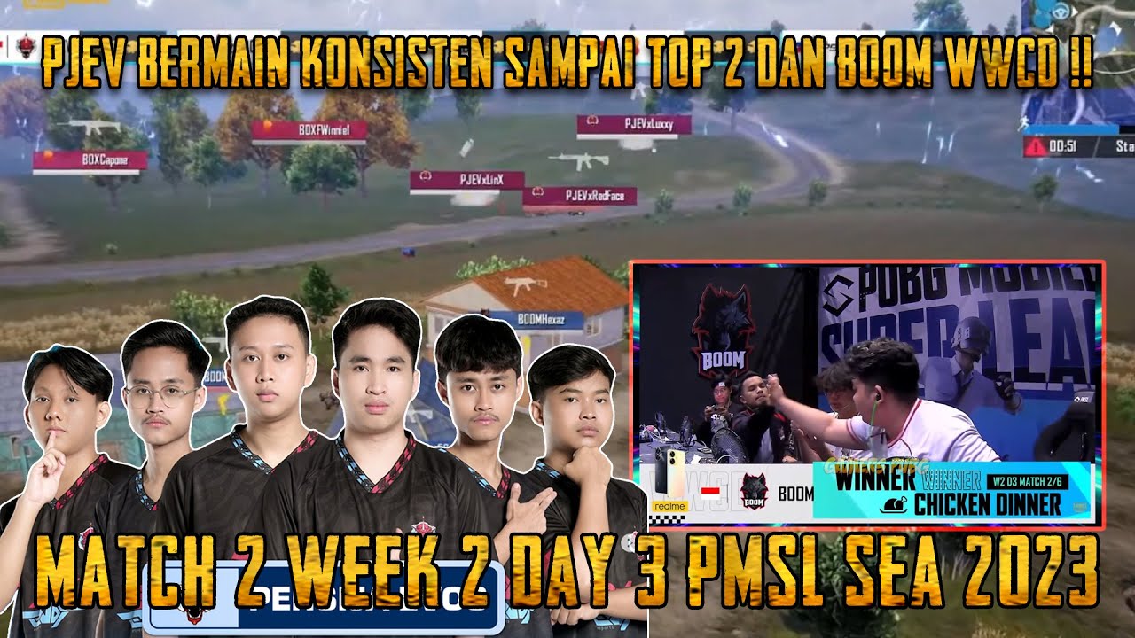Tim Indo Sangat Mendominasi Di Match Ke 2 PJEV #2 Dan Boom Esport WWCD ...