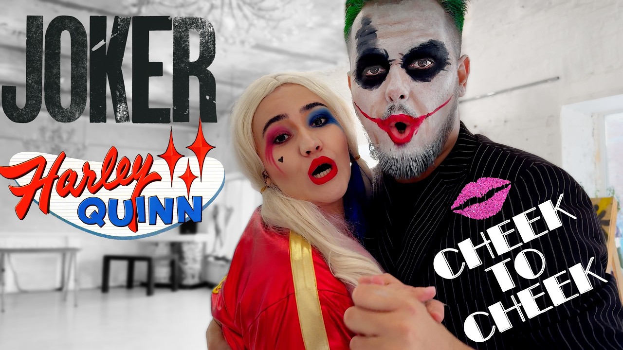 Joker and Harley Quinn - Cheek To cheek (Love story) - YouTube