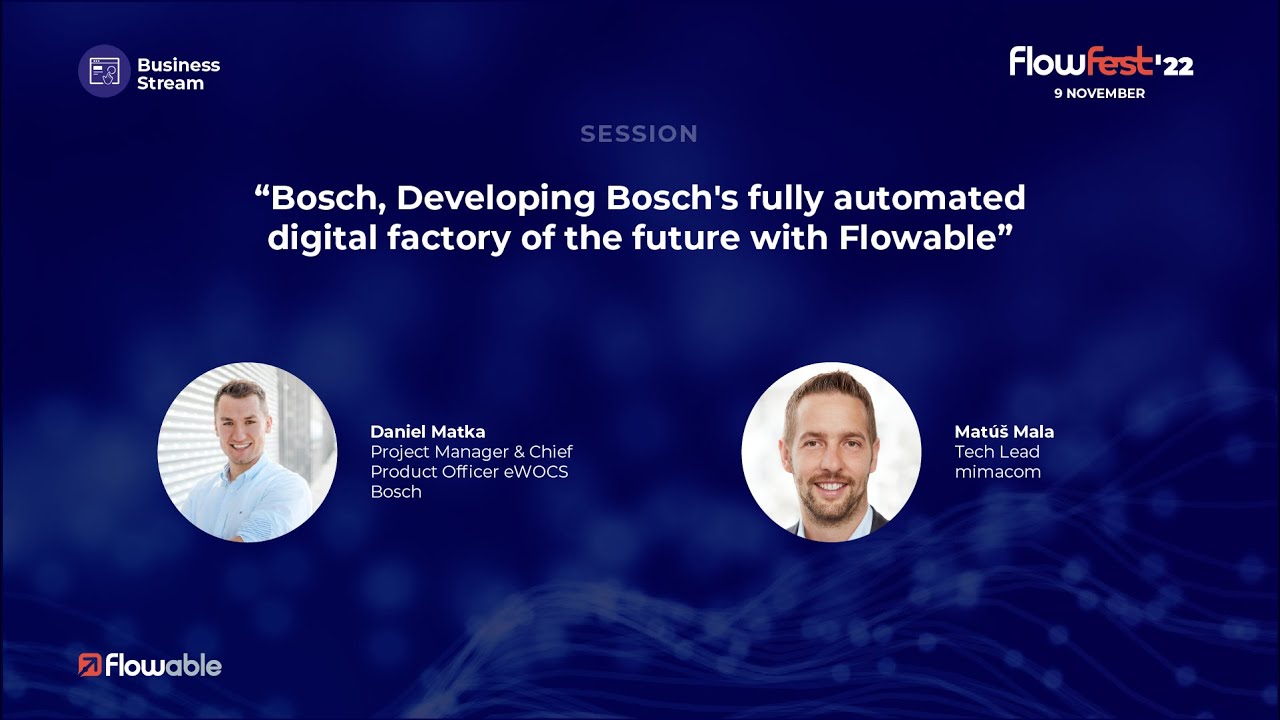 Bosch | Developing Bosch's fully automated digital factory of the ...