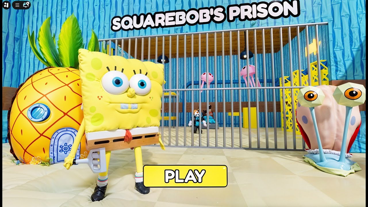 SQUAREBOB'S PRISON RUN OBBY #roblox #scarryobby - YouTube