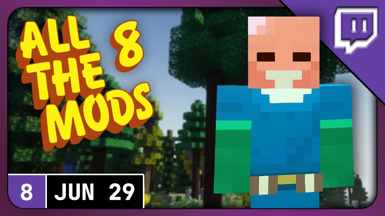All the Mods 8! | Let's Play Minecraft ATM8 Gameplay stream 8 - YouTube