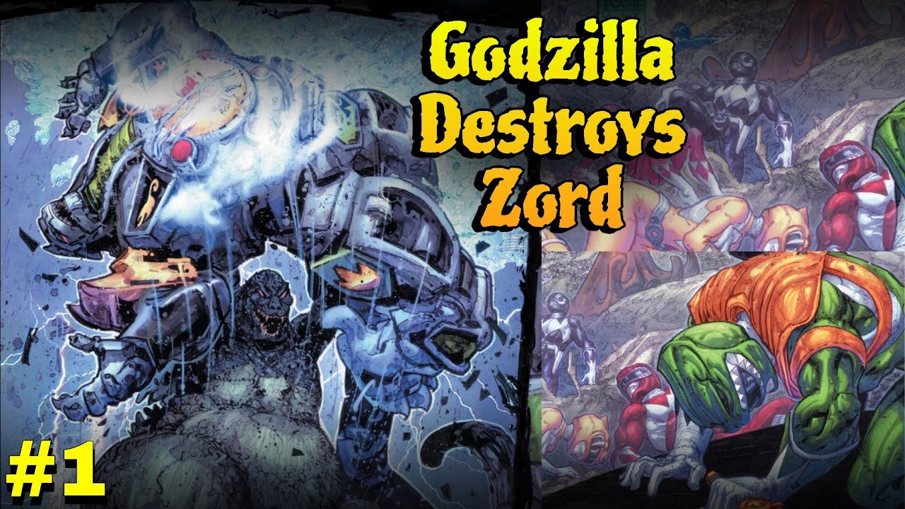 " Godzilla Destroys Zord And Green Ranger 🦖⚡" "Part-1" - YouTube