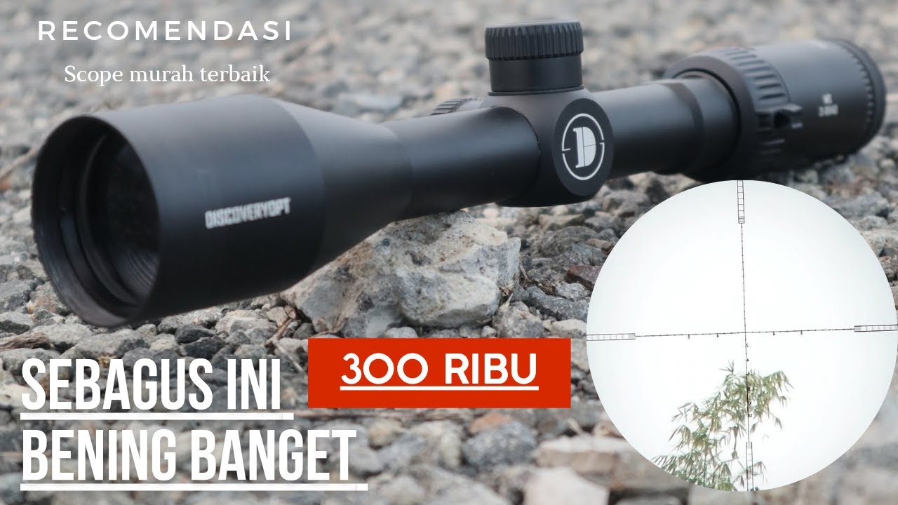 RECOMENDASI SCOPE MURAH CUKUP UNTUK LONG RANGE - YouTube