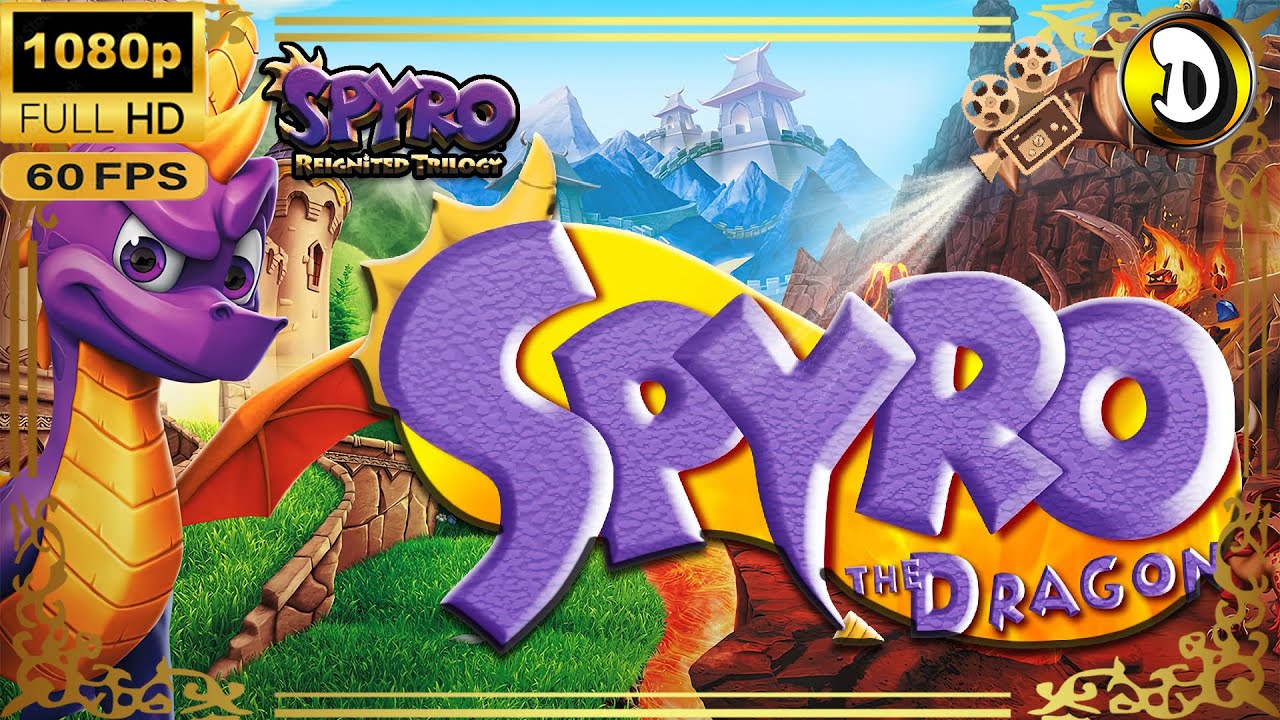 Spyro: Reignited Trilogy Spyro 1 the Dragon Full Game Movie Film ...