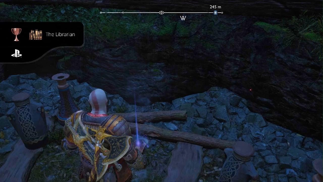 Unlocking 'The Librarian' Trophy | God of War: Ragnarök 4K Clips (PS5 ...