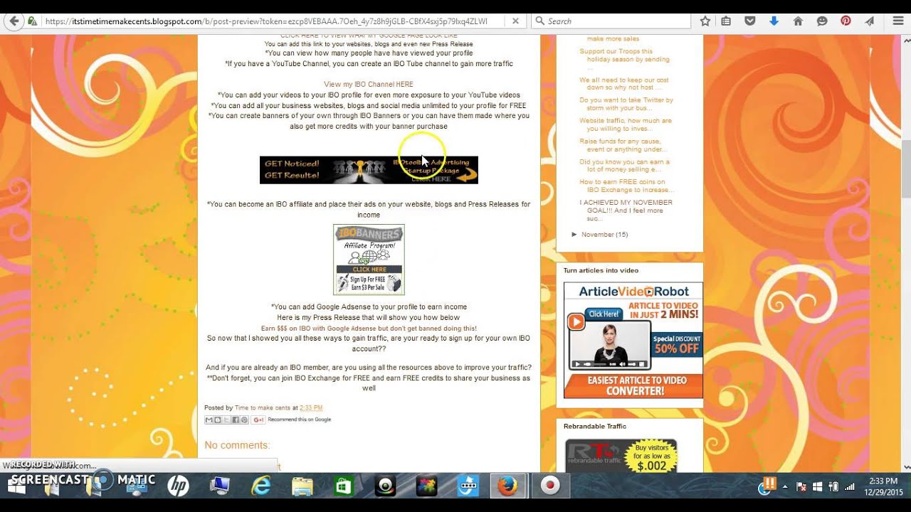 How to add a banner anywhere within your blogger post - YouTube