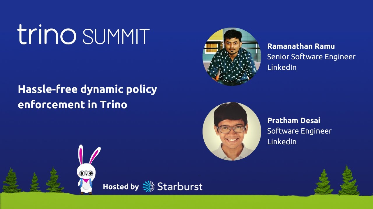 Hassle-free dynamic policy enforcement in Trino - YouTube