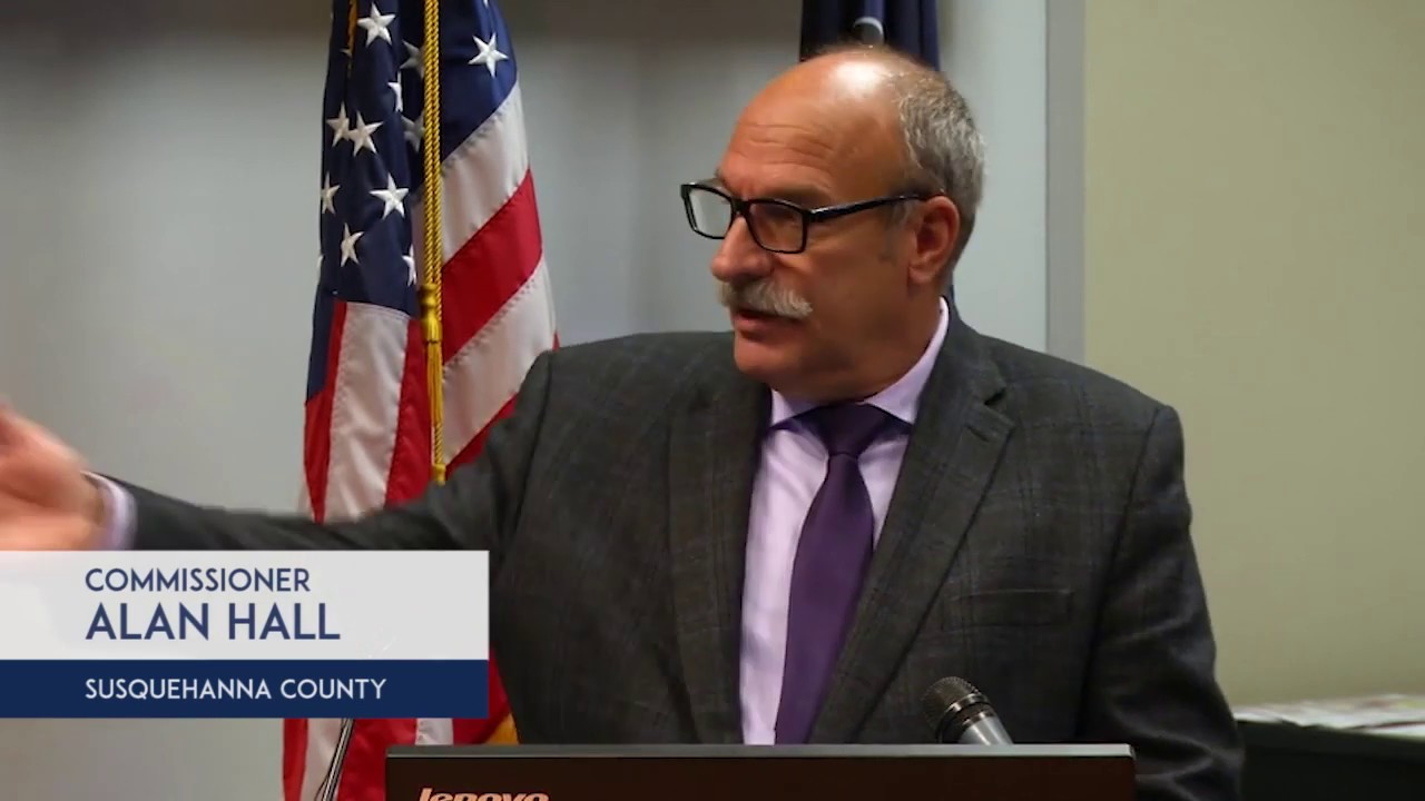 Benefits of Act 13: Susquehanna Co. Commissioner Alan Hall - YouTube
