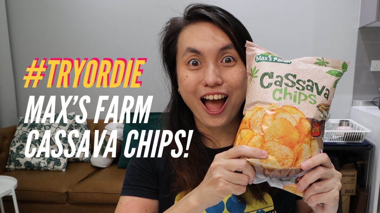 You have to try Max’s Farm Spicy Cassava Chips! #TryOrDIE - YouTube