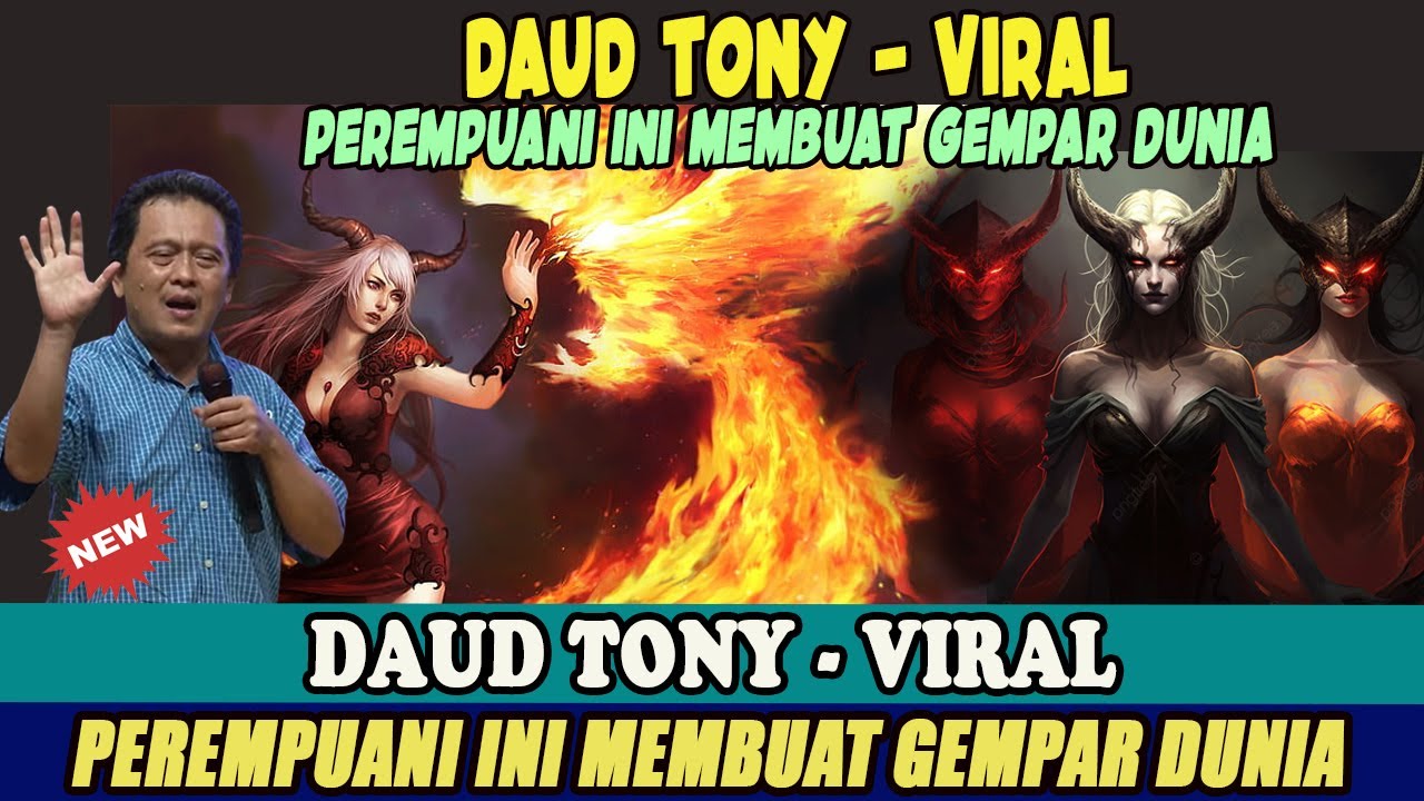 DAUD TONY : PEREMPUANI INI MEMBUAT GEMPAR DUNIA - VIRAL - YouTube