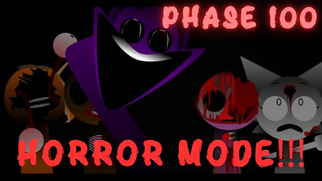 WARNING! Incredibox Sprunki Sinner Edition HORROR MODE! ALL PHASES ...